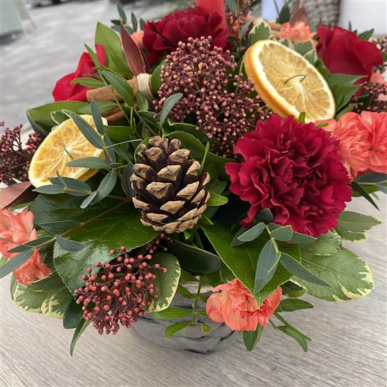 Festive Floral Arrangement